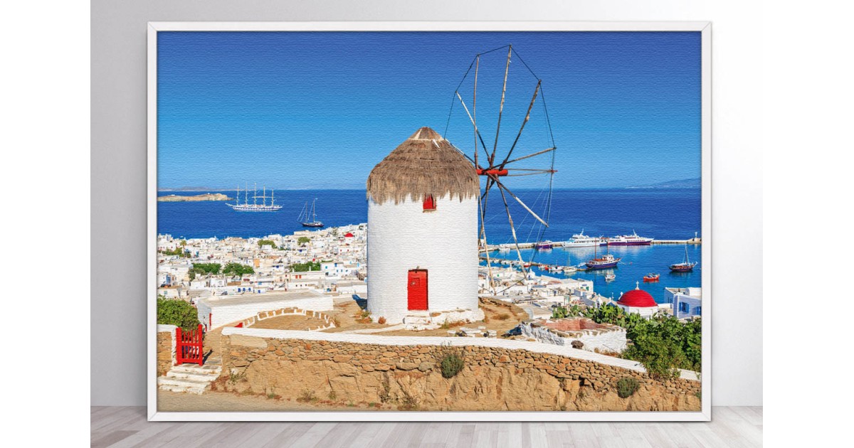 ΚΥΚΛΑΔΙΤΙΚΟ ΧΡΩΜΑ - ΠΙΝΑΚΑΣ ΚΑΜΒΑΣ