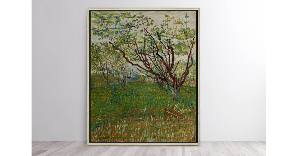 THE FLOWERING ORCHARD - VAN GOGH - ΠΙΝΑΚΑΣ ΚΑΜΒΑΣ