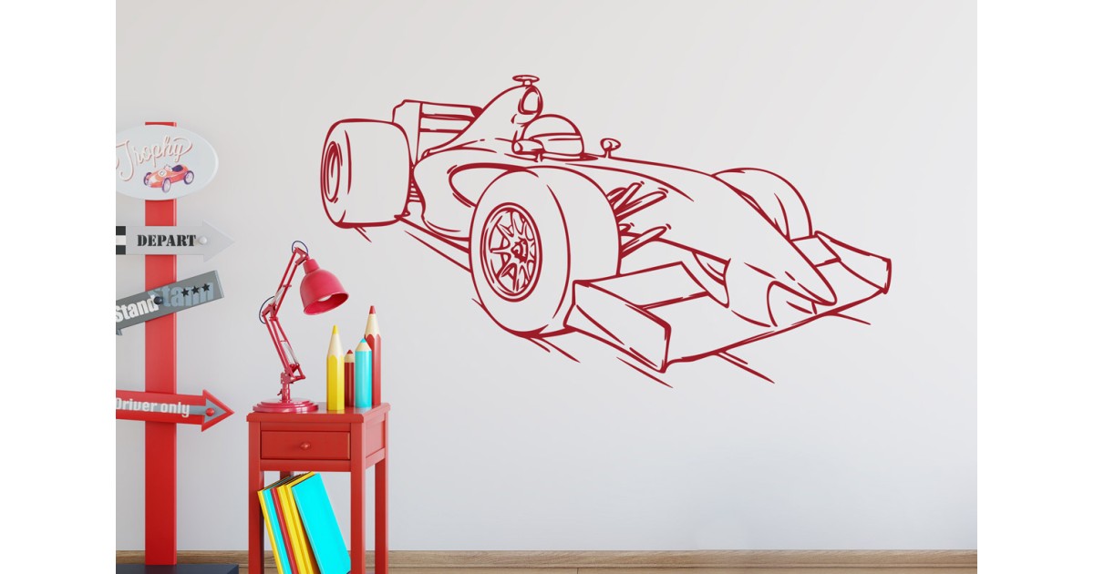 FORMULA 1 - ΑΥΤΟΚΟΛΛΗΤΟ ΤΟΙΧΟΥ