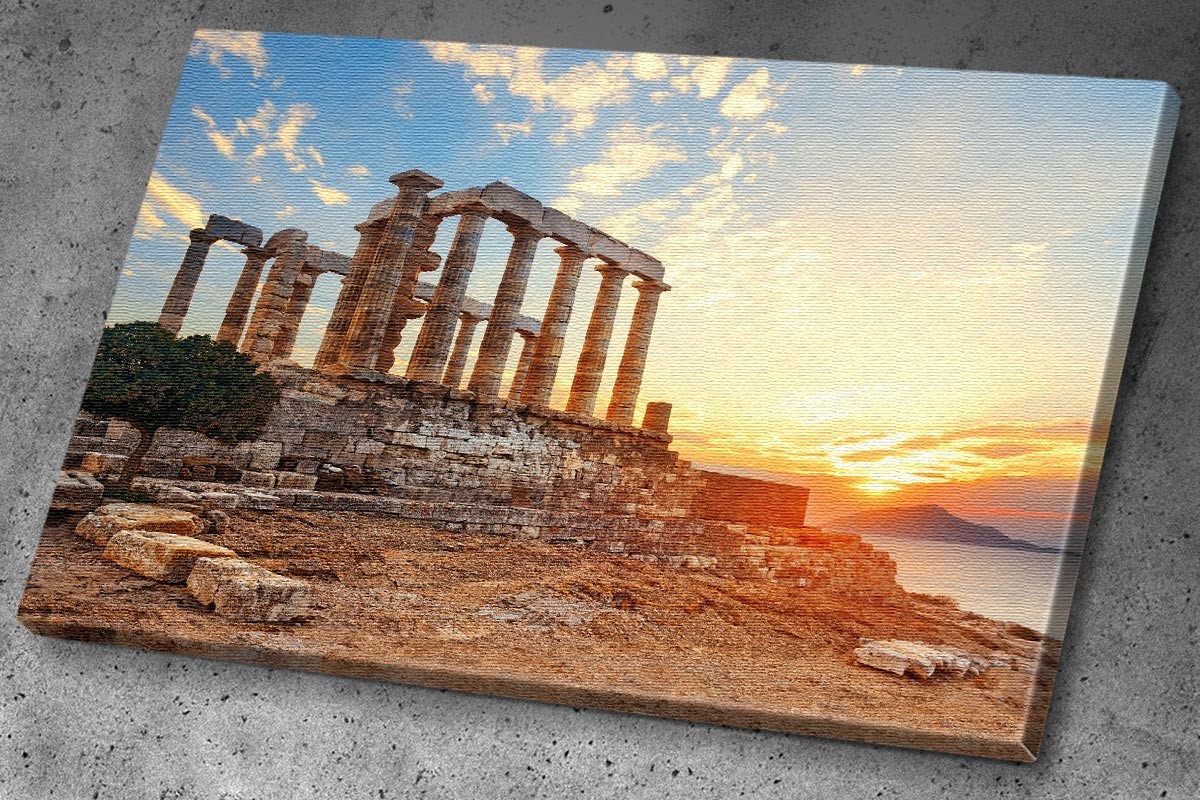 ΝΑΟΣ ΤΟΥ ΠΟΣΕΙΔΩΝΑ - ΠΙΝΑΚΑΣ ΚΑΜΒΑΣ