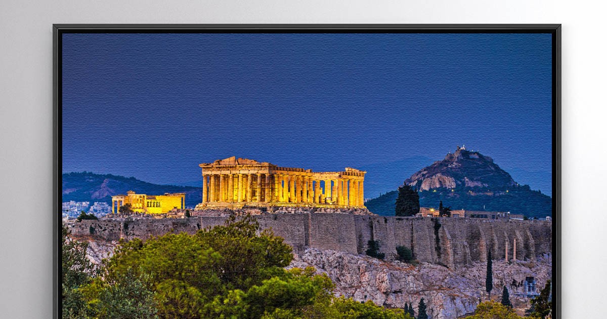 ΔΕΙΛΙΝΟ ΣΤΗΝ ΑΚΡΟΠΟΛΗ - ΠΙΝΑΚΑΣ ΚΑΜΒΑΣ